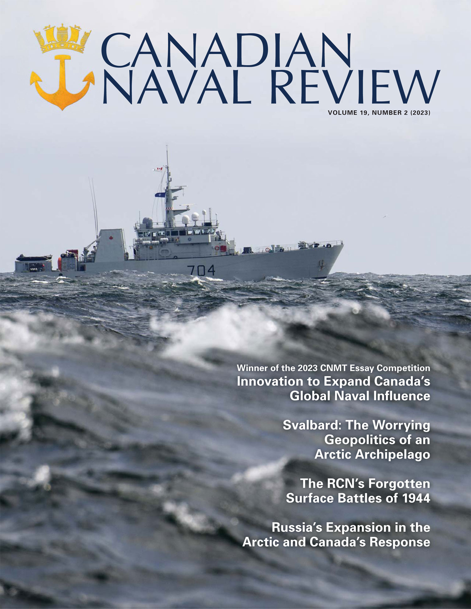 Current Issue – Canadian Naval Review