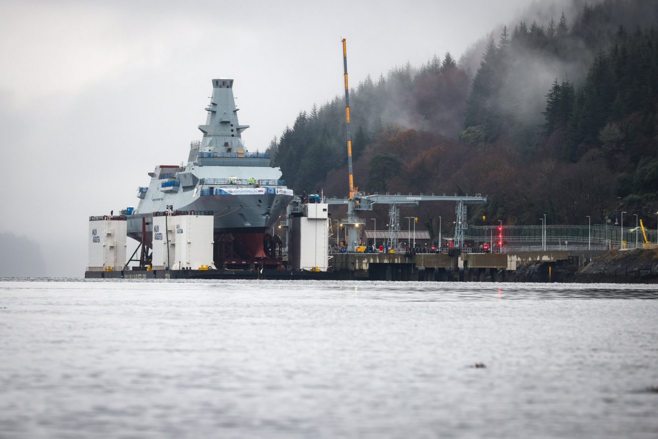 Britain’s HMS Glasgow Type 26 Frigate Launched – Canadian Naval Review