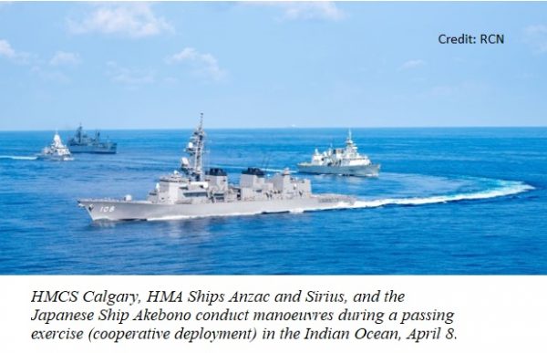 HMCS Calgary begins rotation on Op ARTEMIS – Canadian Naval Review