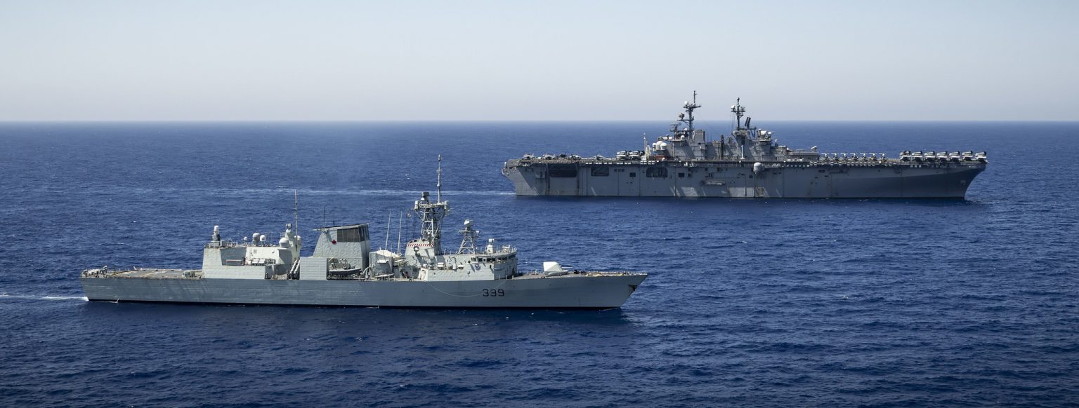 RCN Ships on a Roll – Canadian Naval Review