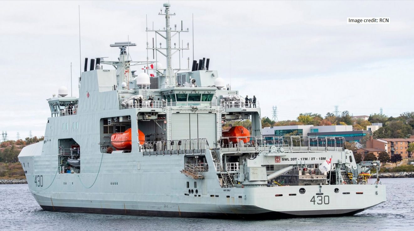HMCS Harry DeWolf begins Basic Single Ship Readiness Training ...