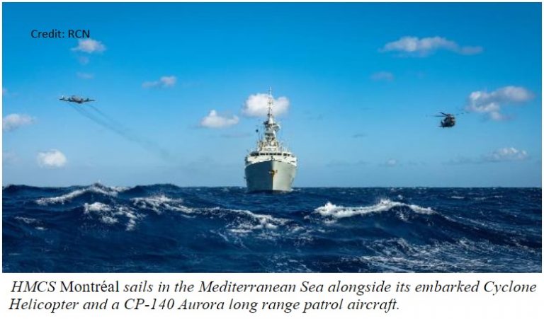 HMCS Montreal – Canadian Naval Review