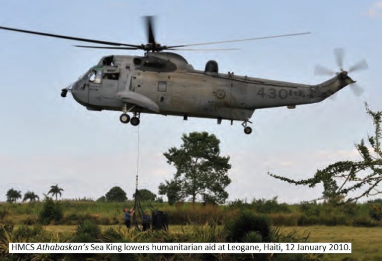 The RCN and HADR Operations – Canadian Naval Review